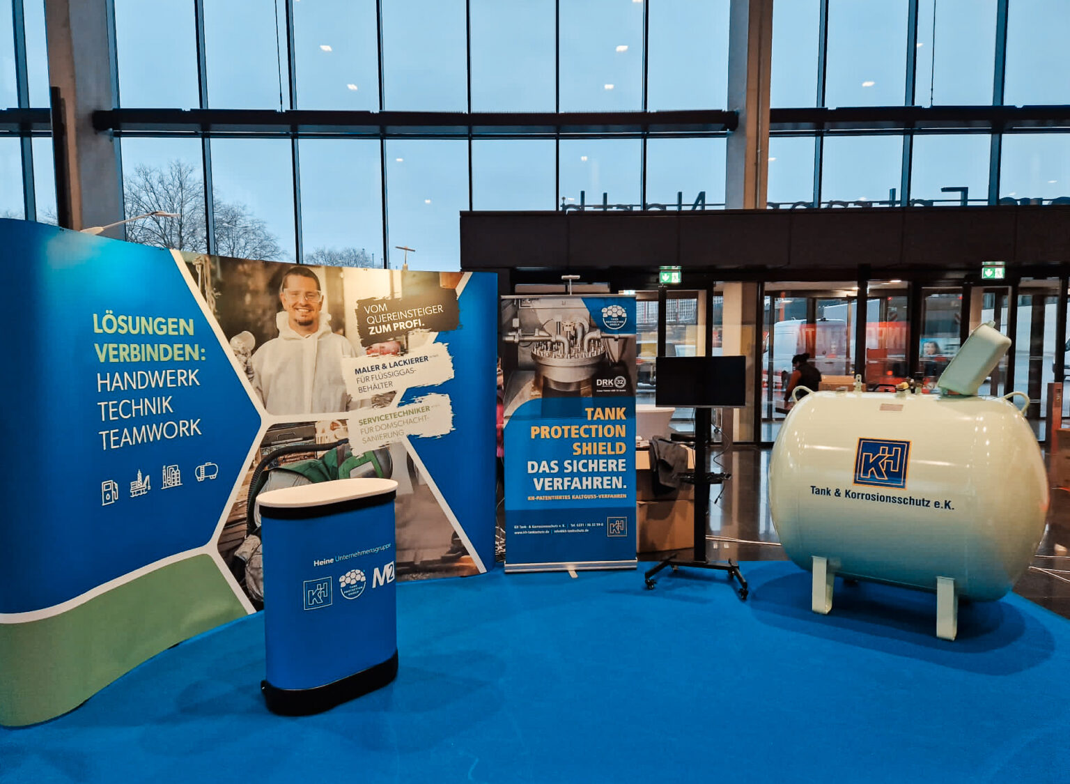 KH Tankschutz und Tank Protection Shield auf der Jobmesse in Dortmund ...